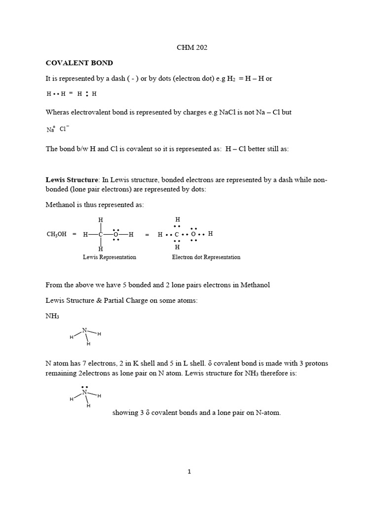 CHM 202 NOTE Prof Adesanwo | PDF | Intermolecular Force | Chemical Polarity