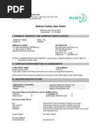 Chemical Safety Data: Sodium Lauryl | PDF | Water | Personal Protective ...