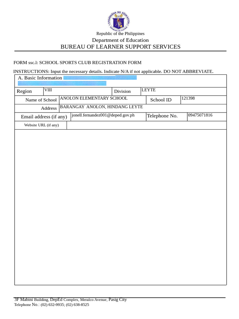 Sports Club - Registration Form | PDF | Chess Theory | Chess