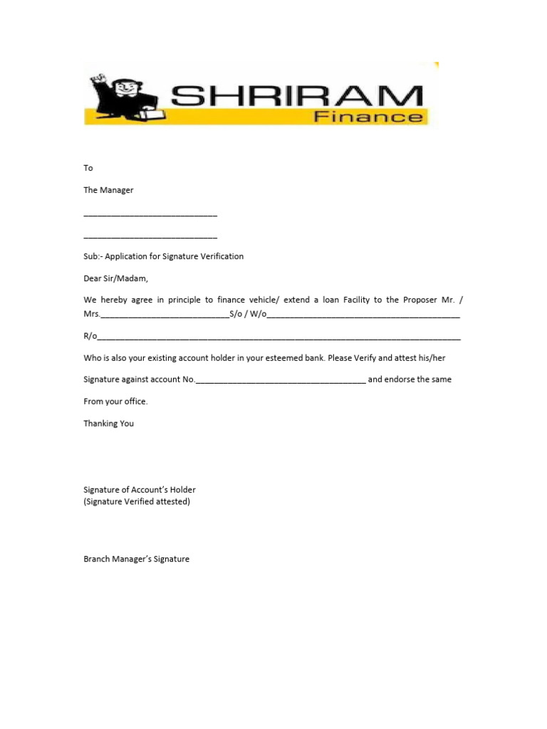 Bank Signature Verification | PDF