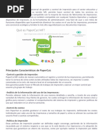 Papercut MF User Guide | PDF | Impresora (Computación) | Equipo de oficina