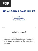 Earned Leave-Surrender Rules | PDF | Salary | Government