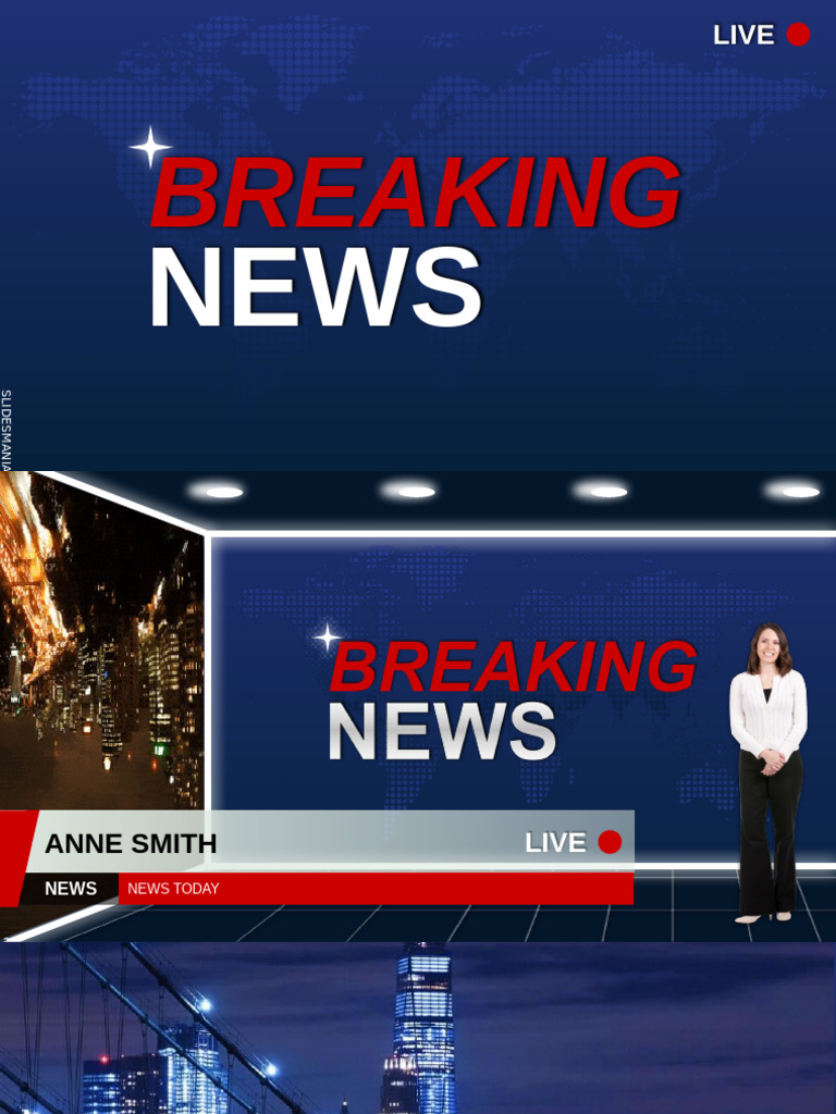 Breaking News SlidesMania | PDF