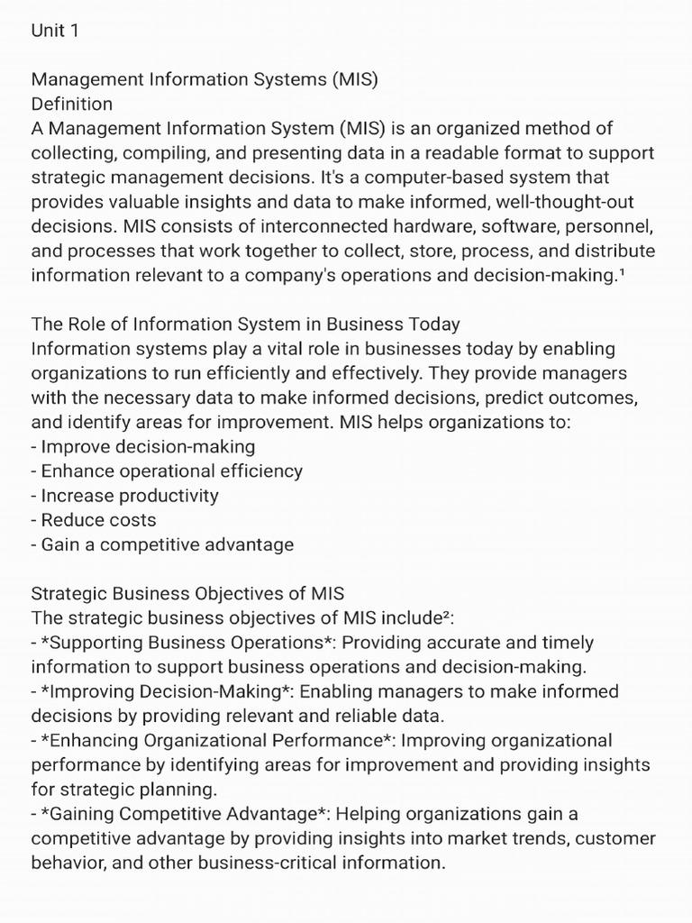 Management Information System - 250605 - 171041 | PDF