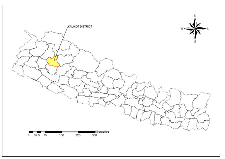 Kalikot - District Map | PDF