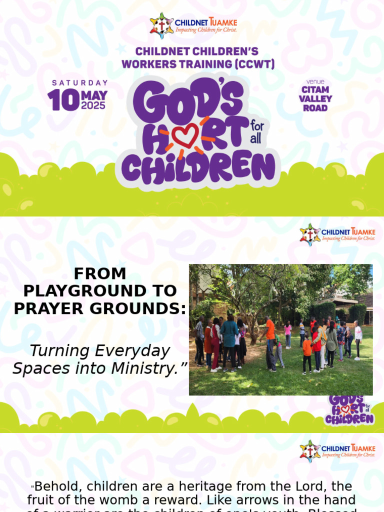 ChildNet Workers Training May 2025 Powerpoint Presentationp | PDF ...