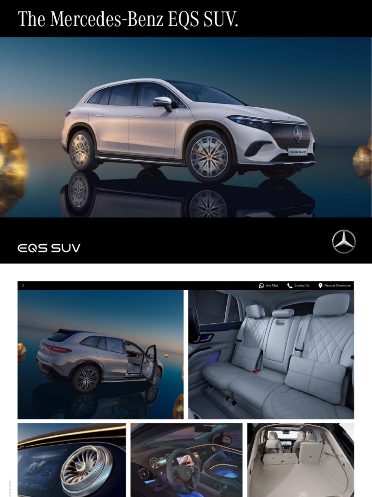 The Mercedes-Benz EQS SUV | PDF | Vehicles | Land Vehicles