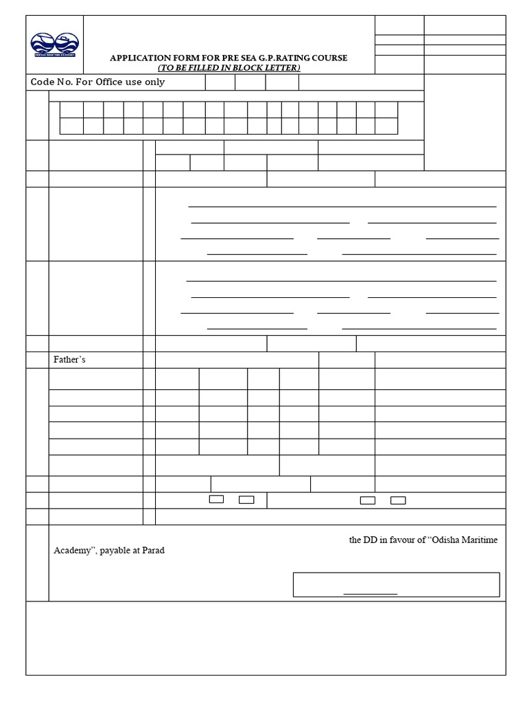 Odisha Maritime Academy GP Rating 2025 | PDF | Access Control ...