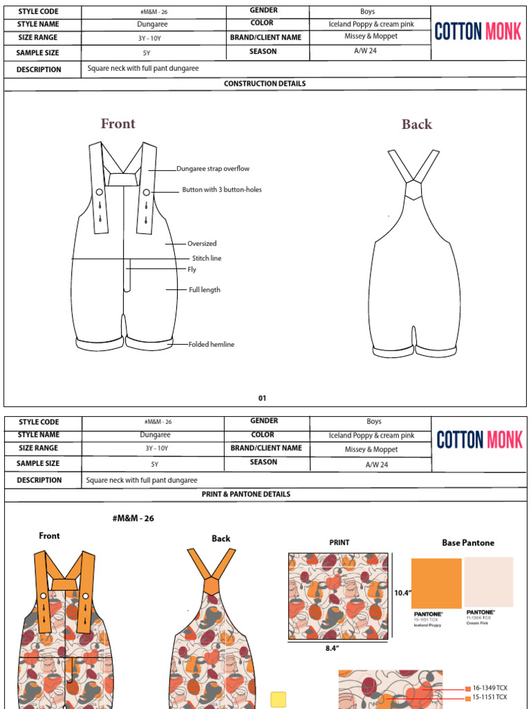 Woven Styles Messurement | PDF | Fashion | Softlines (Retail)