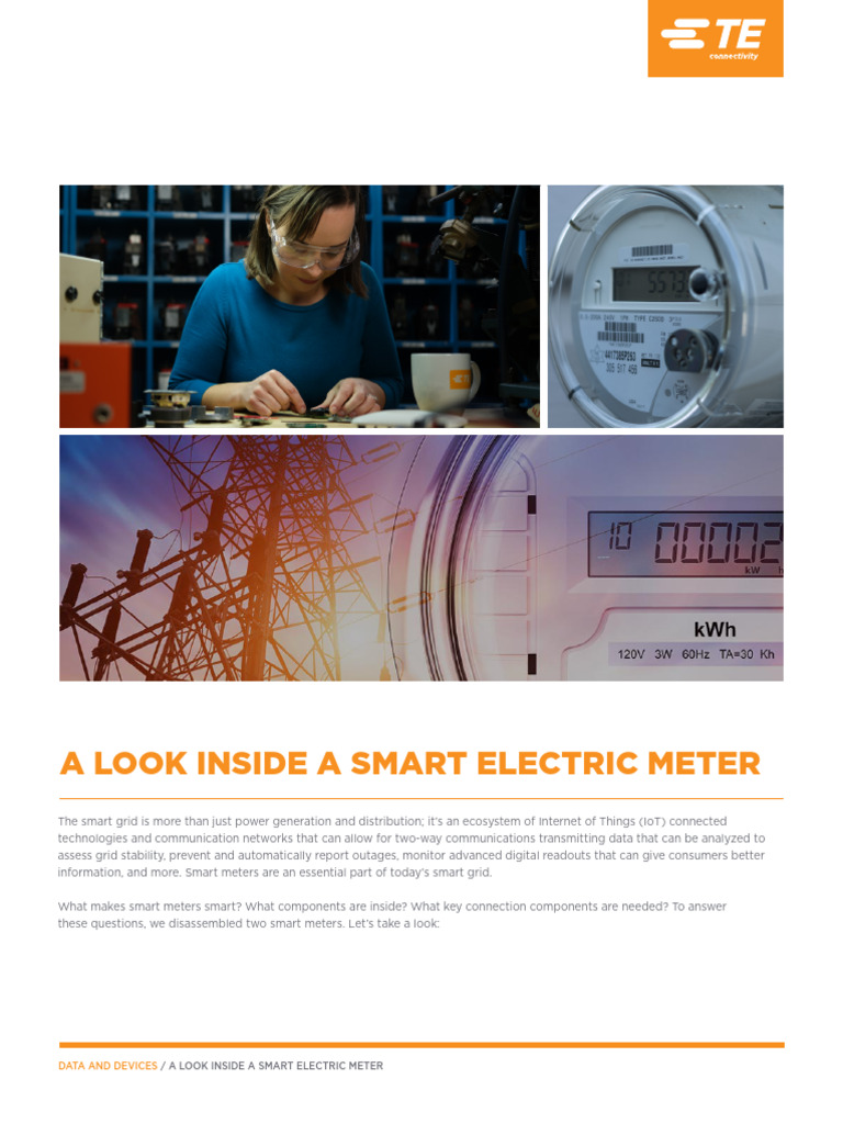 TE - Smart Meter Teardown Engineering Report - en | PDF | Power Supply ...