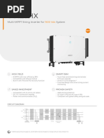 SG125CX-P2 Datasheet | PDF | Alternating Current | Mains Electricity