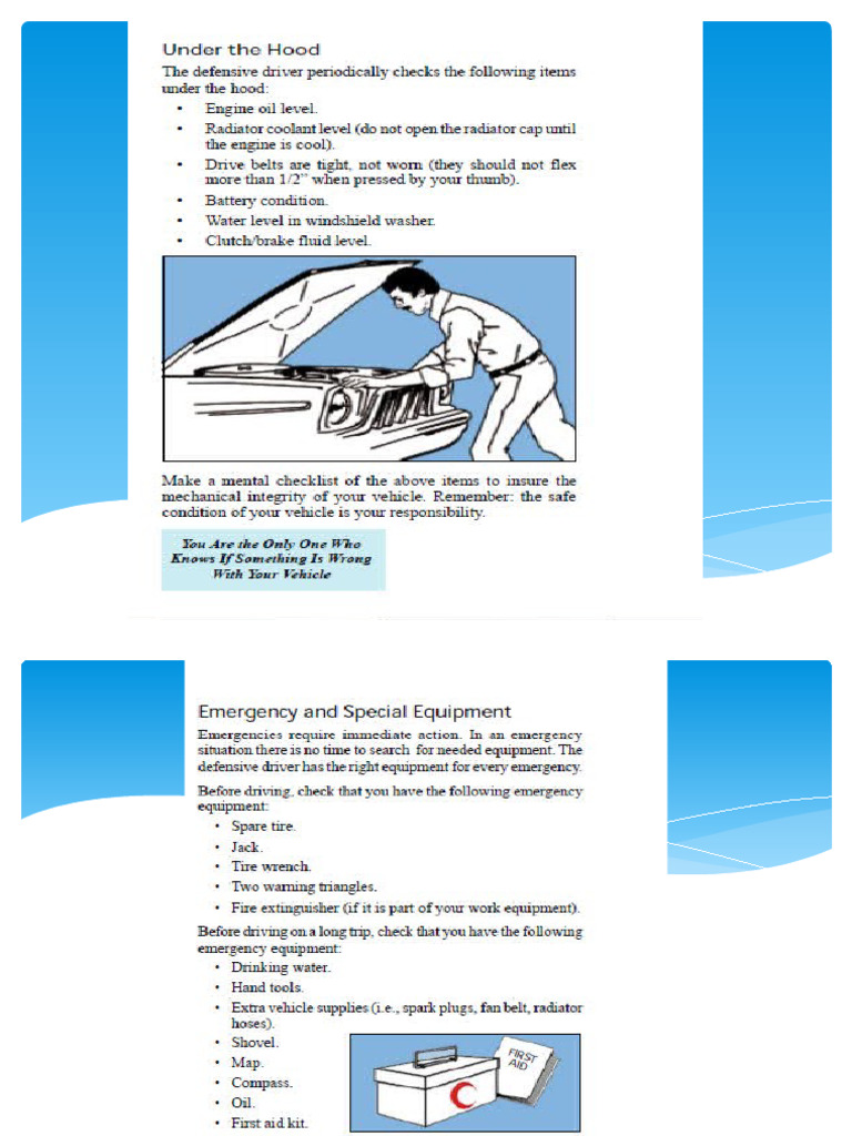 Aramco Safety Driving | PDF