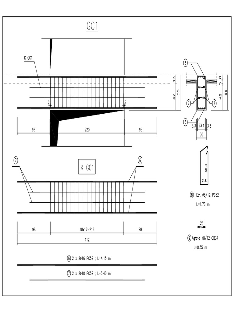 Plansa Coupling Beam | PDF