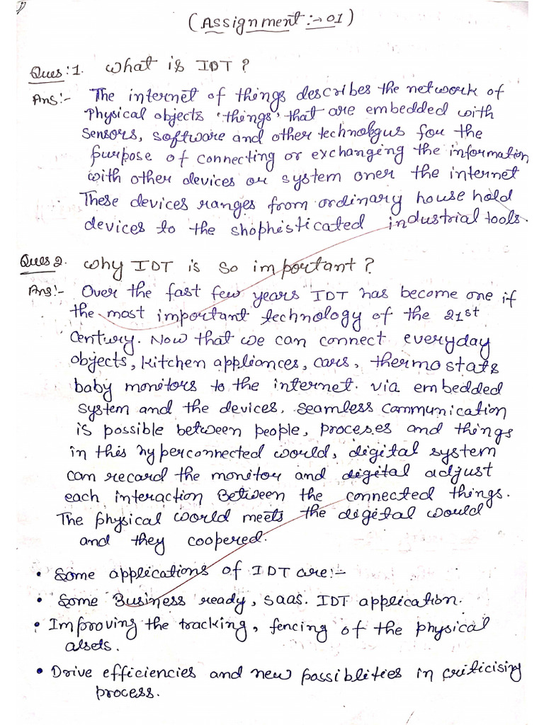 IOT Assignment | PDF