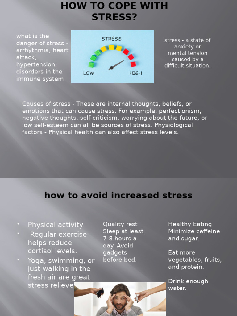 How To Cope With Stress | PDF