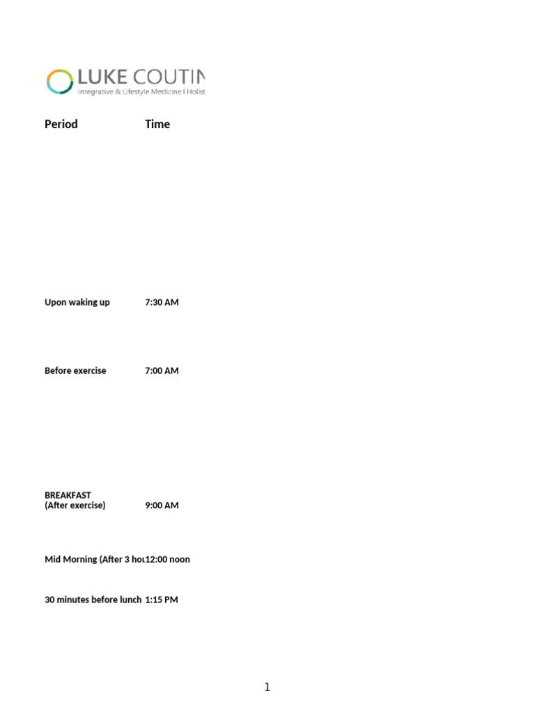 Shreya Mago's Health & Meal Plan | PDF | Chutney | Indian Cuisine