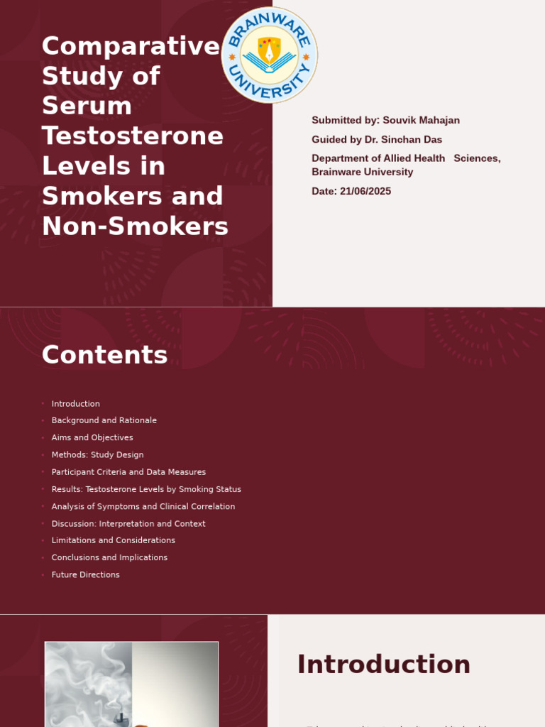 Souvik Mahajan BWU BPA 21 005 | PDF | Smoking | Tobacco Smoking