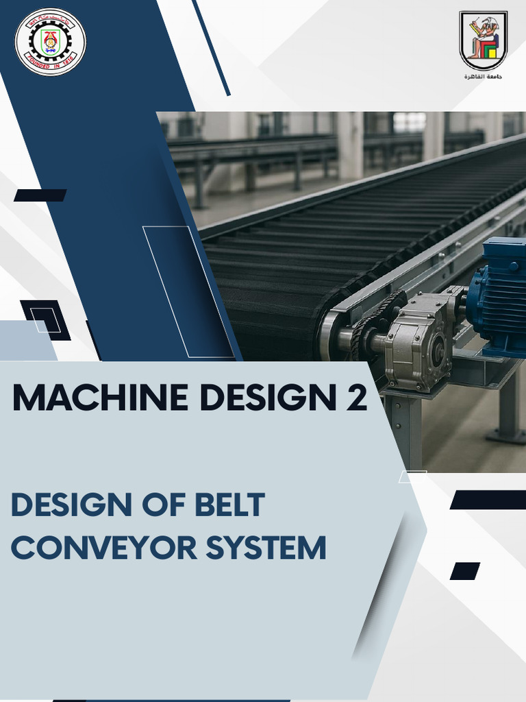 Design of Belt Conveyor System | PDF | Belt (Mechanical) | Mechanical ...