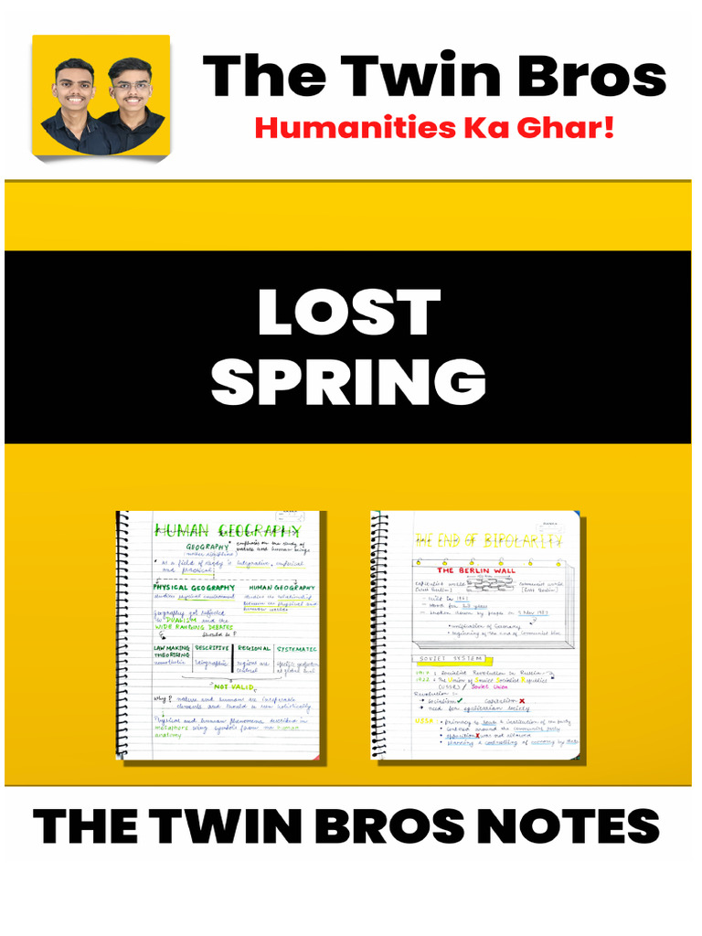 Lost Spring Analysis and Insights | PDF