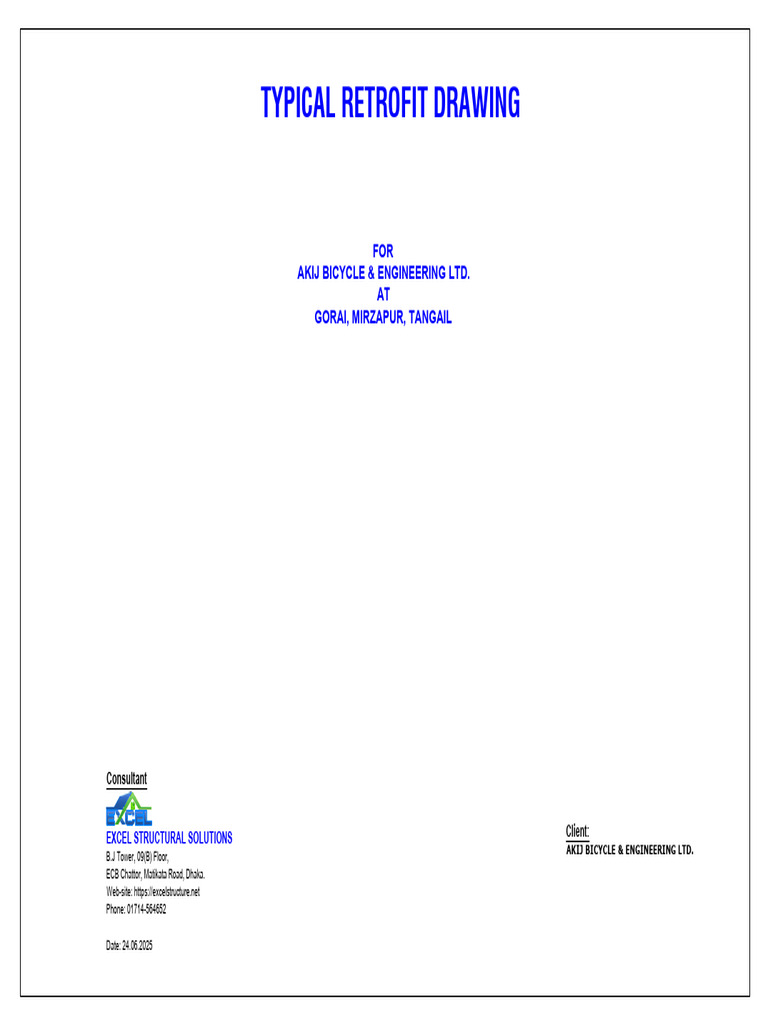 Typical Retrofit Drawing | PDF