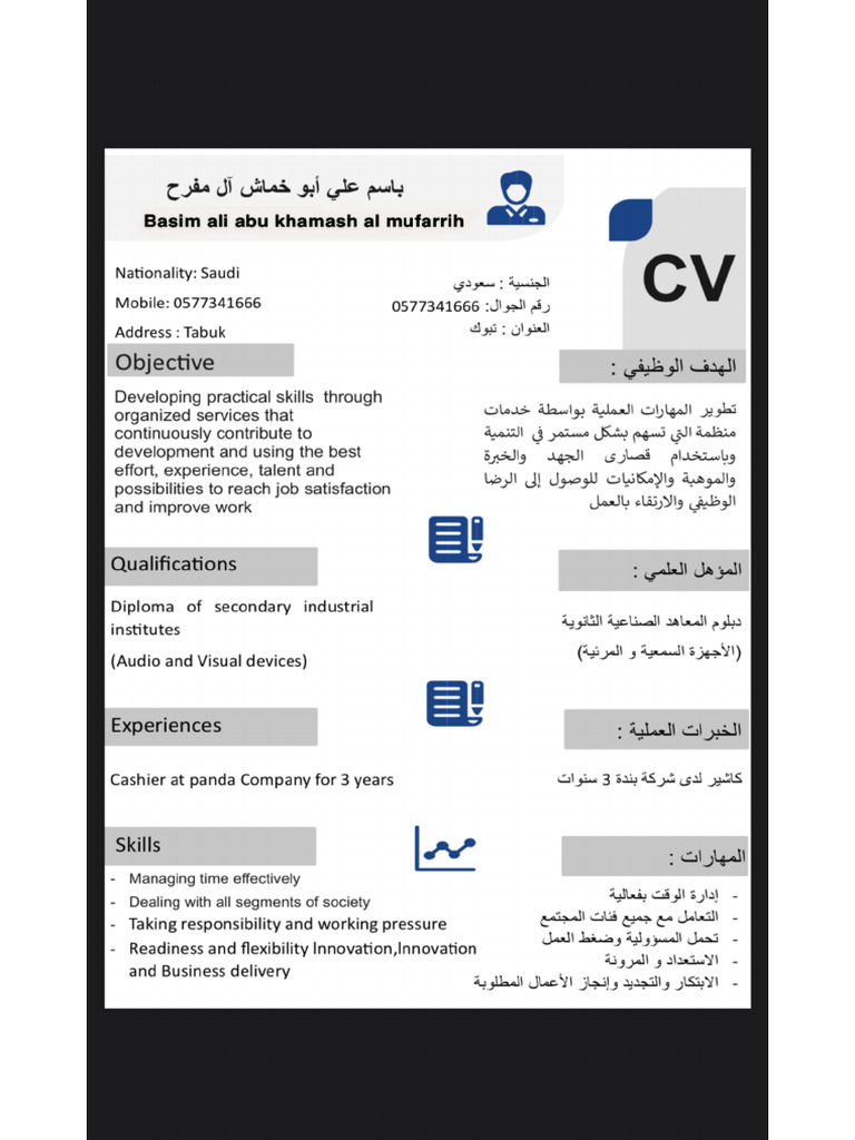 CV Basim | PDF