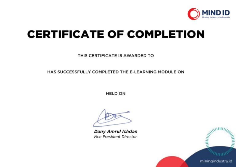 Certificate of Completion-23 | PDF