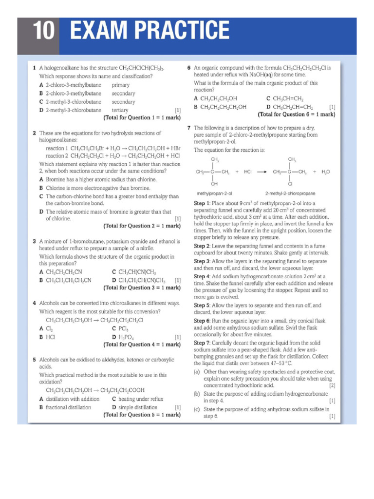 TOPIC 10 ORGANIC CHEMISTRY | PDF