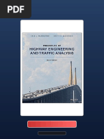 Principles of Highway Engineering and Traffic Analysis (7th Edition) | PDF