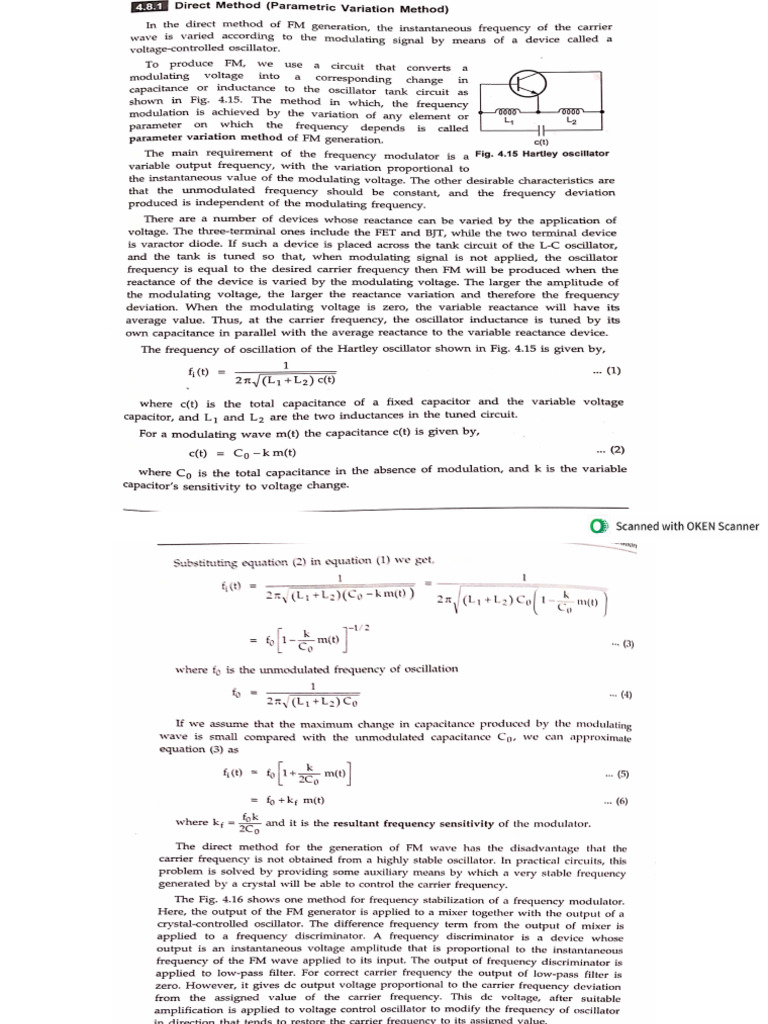 Poc Fm Generation And Detection Pdf