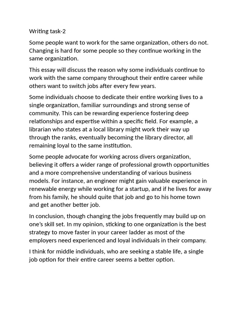 Writing Task 3 | PDF