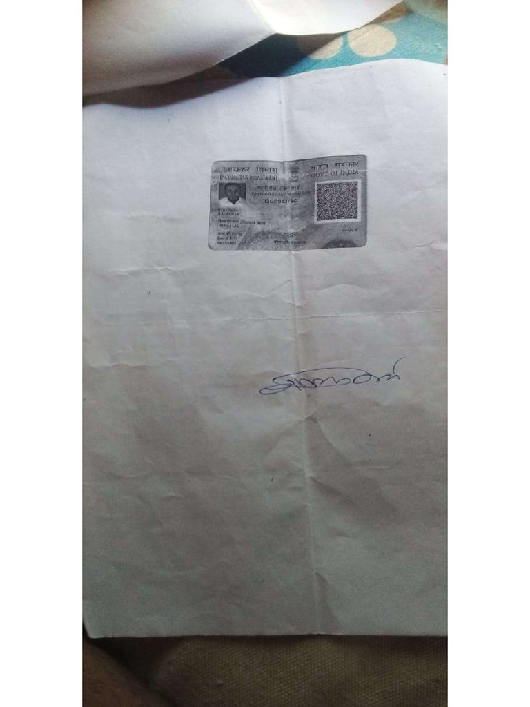 Pan Card | PDF