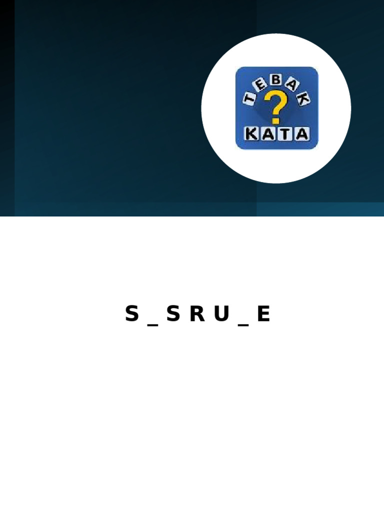 Game Tebak Kata | PDF