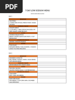 13 Day Diet Plan | PDF