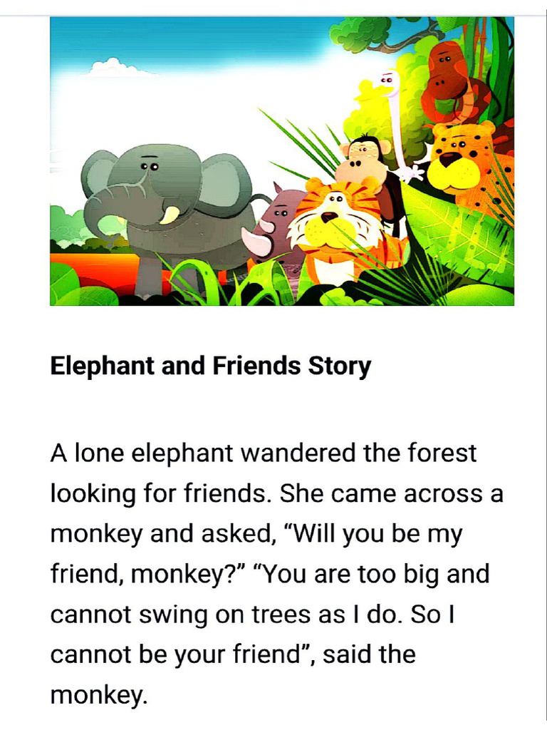 Elephant and Friends | PDF