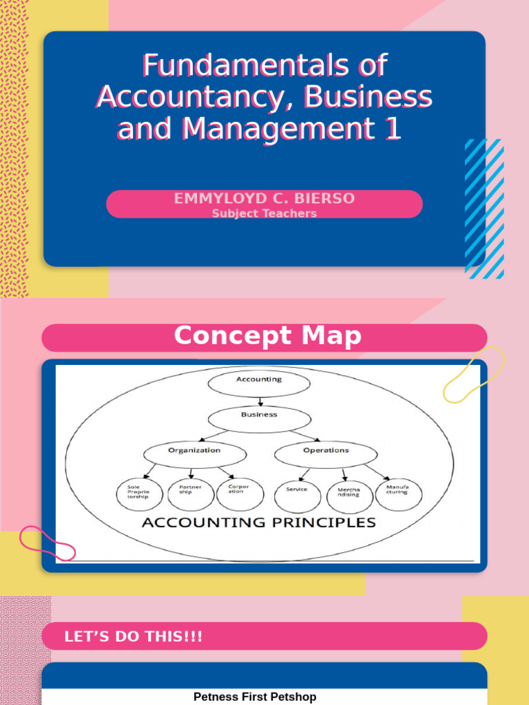 Lesson 4 Accounting Principles | PDF | Business | Business Economics