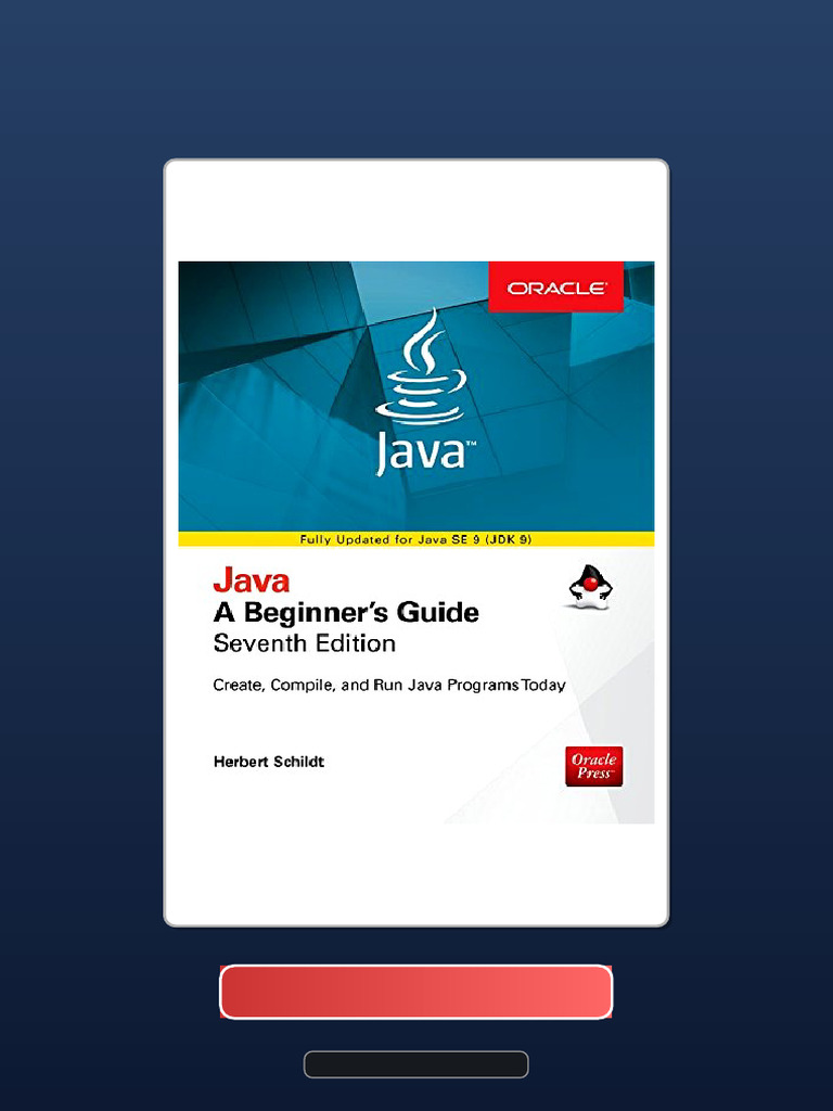 Get Test Bank For Testbank Java Beginners Guide 7th Edition PDF ...