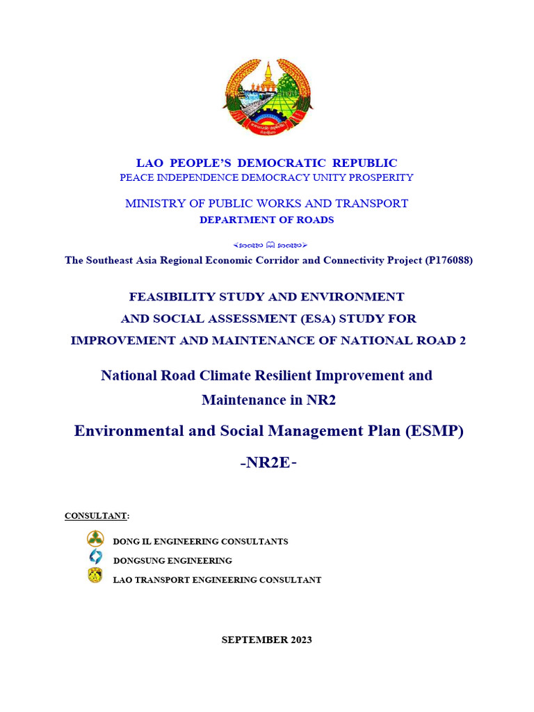 EIB-20230148 H3osnia | PDF | Environmental Impact Assessment ...