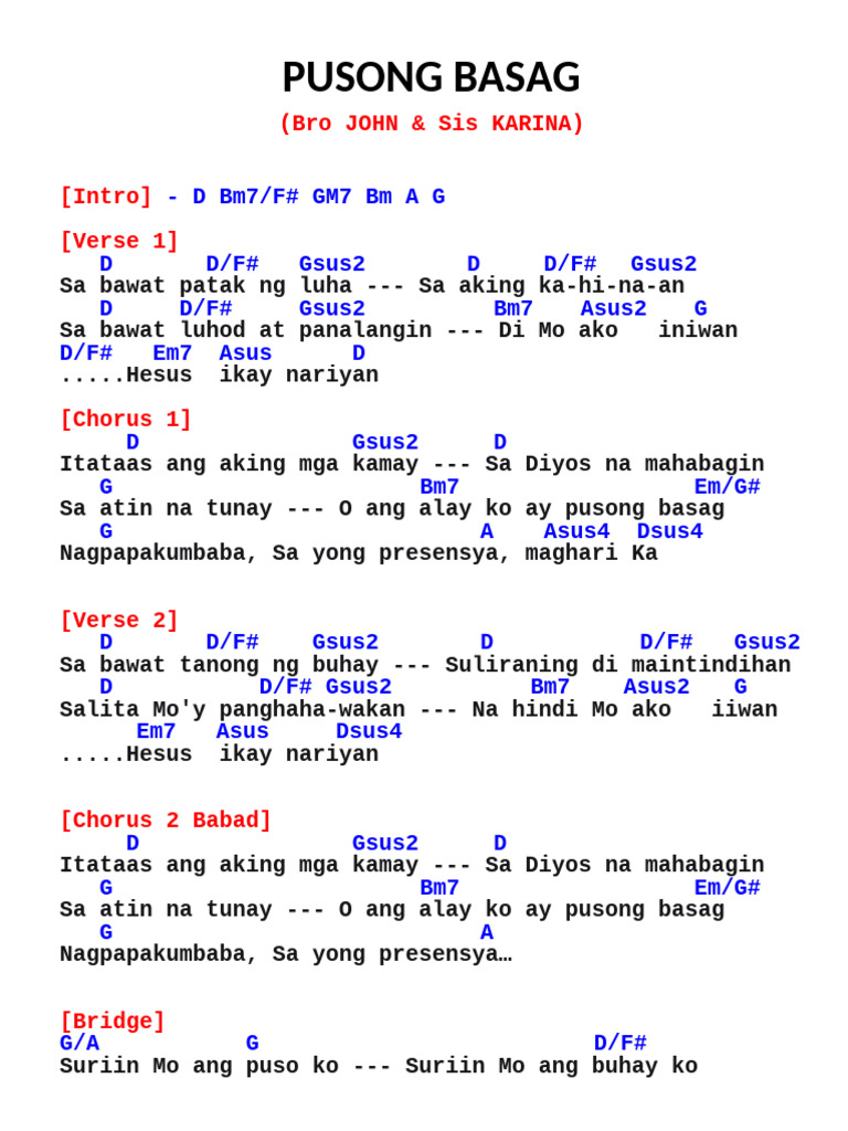 Pusong Basag | PDF