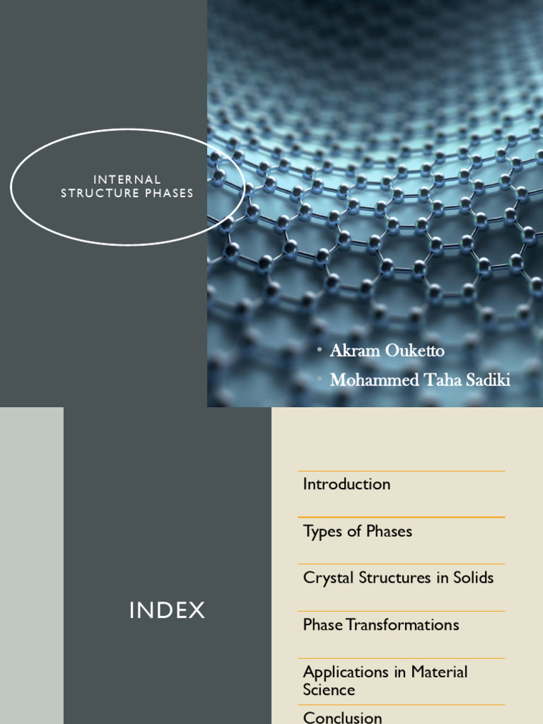 Internal - Structure - Phases - Read-Only | PDF | Solid | Phase (Matter)