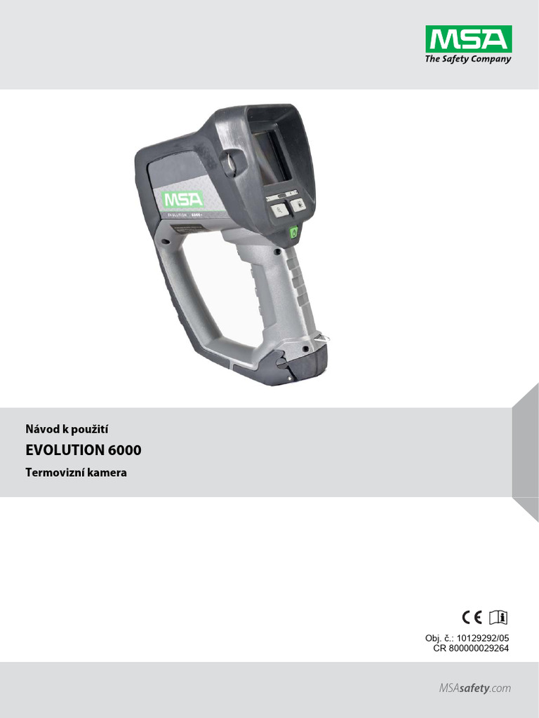 OPM - EVOLUTION 6000 - Thermal Imaging Camera - 10129292 - 05 - CZ | PDF