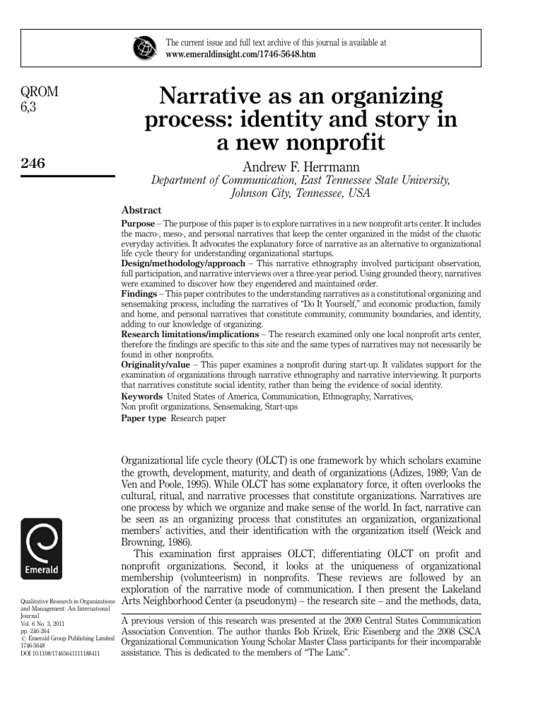 Narrative As Intervention Design | PDF | Narrative | Ethnography