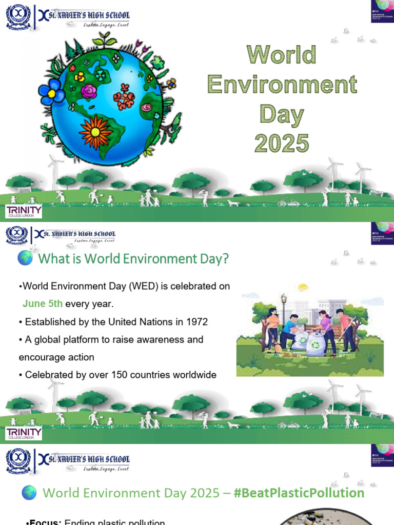 World Environment Day 2025: Beat Plastic Pollution | PDF