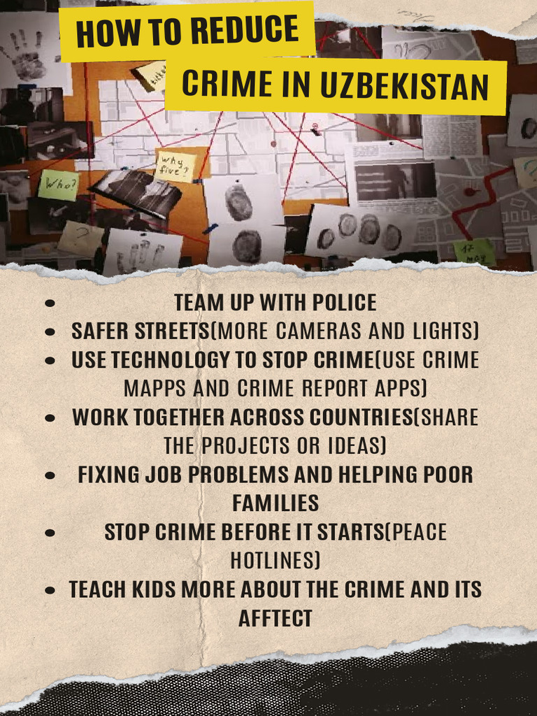 How To Reduce Crime in Uzbekistan | PDF
