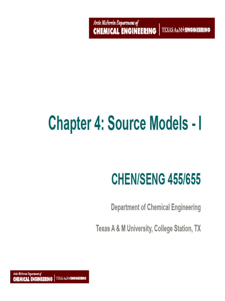 CH4 - Source Models Part I-1 | PDF | Fluid Dynamics | Liquids