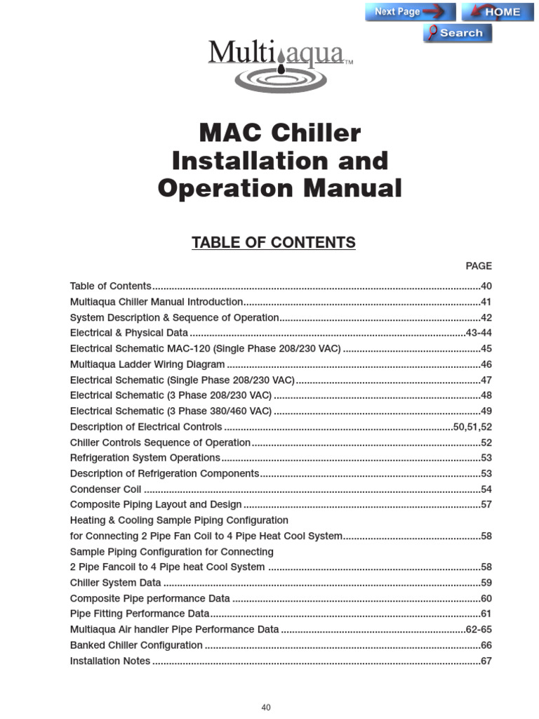 Chiller Installation Manual HR | PDF | Heat Exchanger | Chemical ...