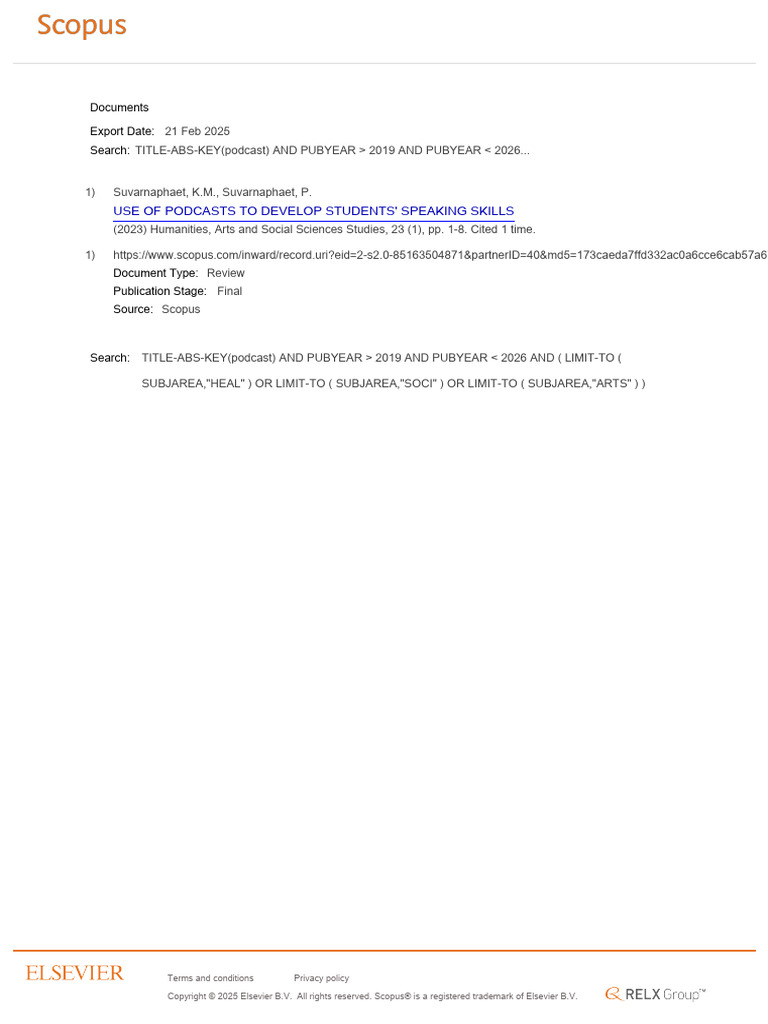 Scopus Results | PDF