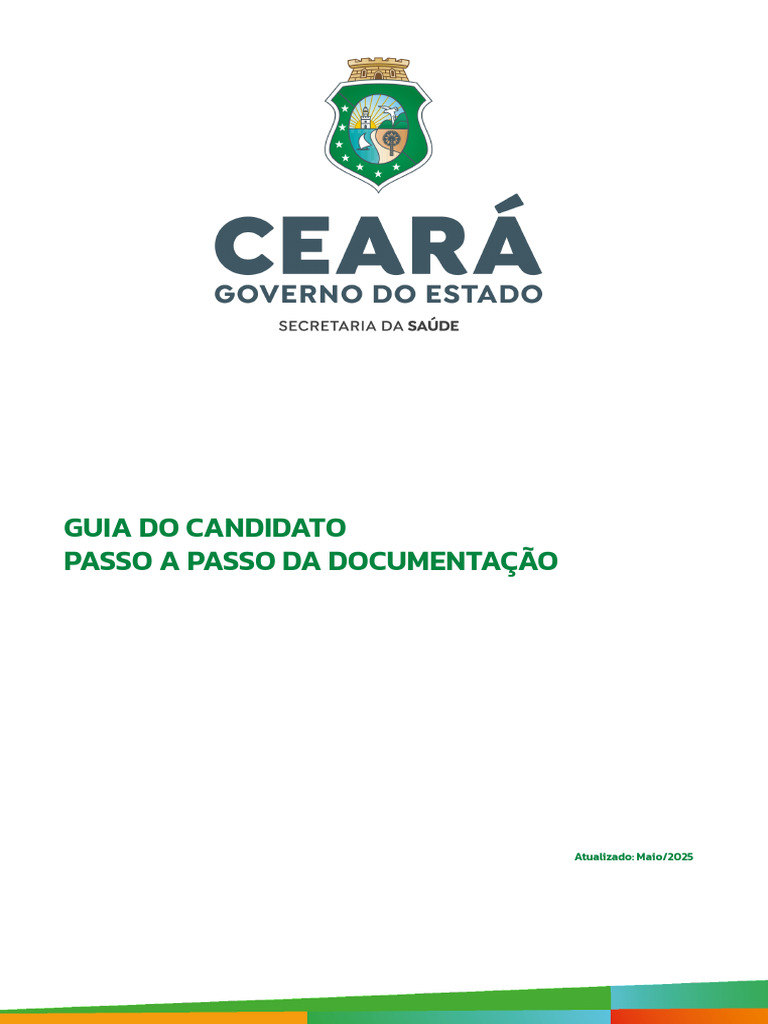 Guia Do Candidato Sesa | PDF