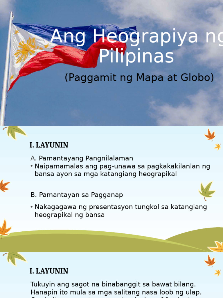 Ang Heograpiya NG Pilipinas | PDF