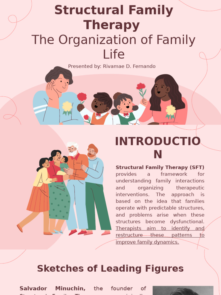 Structural Family Therapy Presentation | PDF | Family Therapy | Psychology
