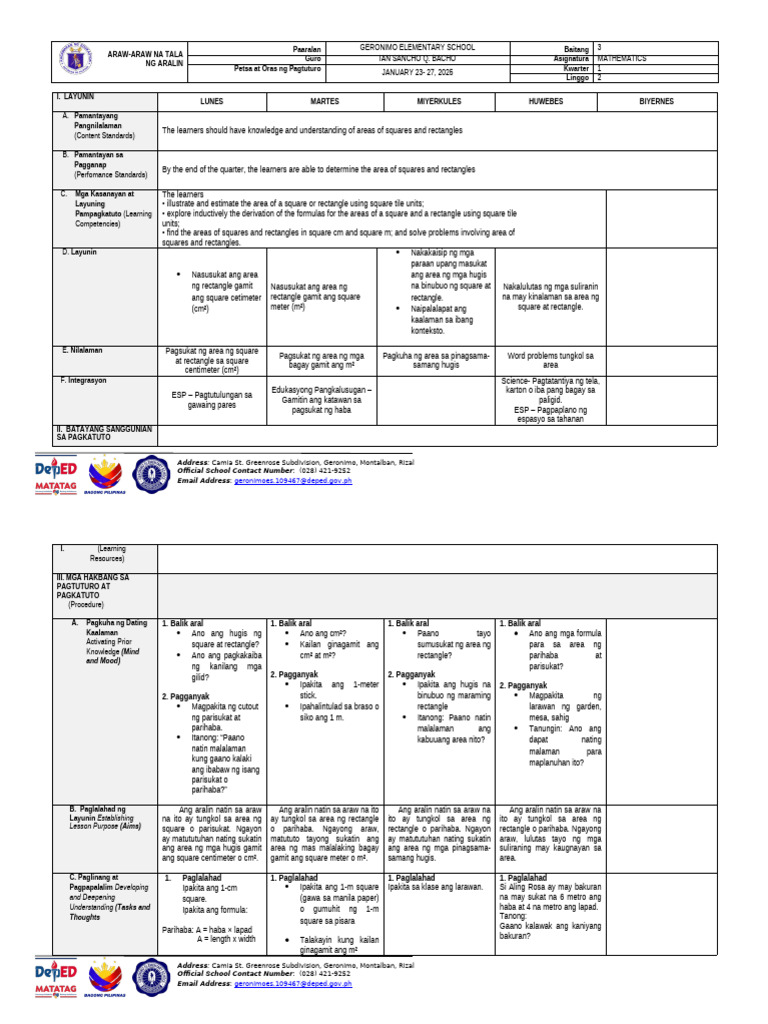 Q1 Math3 Week2 | PDF